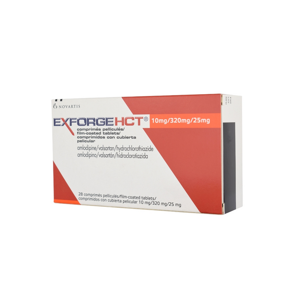 EXFORGE HCT Amlodipine / Valsartan / Hydrochlorothiazide 10mg / 320mg ...